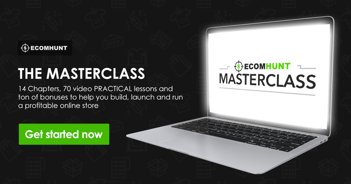 Ecomhunt Masterclass Checkout